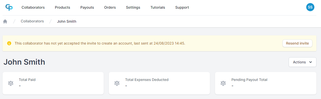 Customize settings | CollabPay Documentation