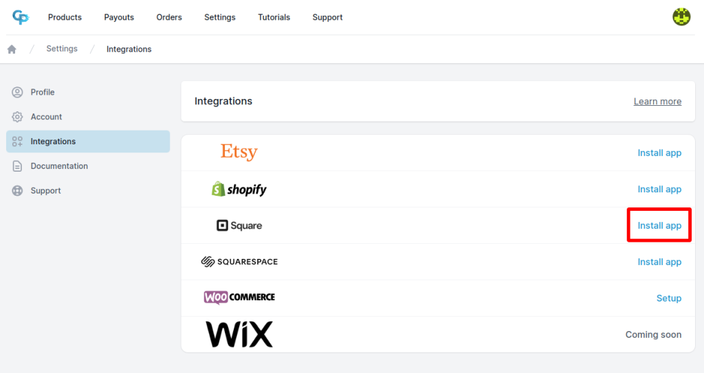 Connect Square to CollabPay | CollabPay Documentation