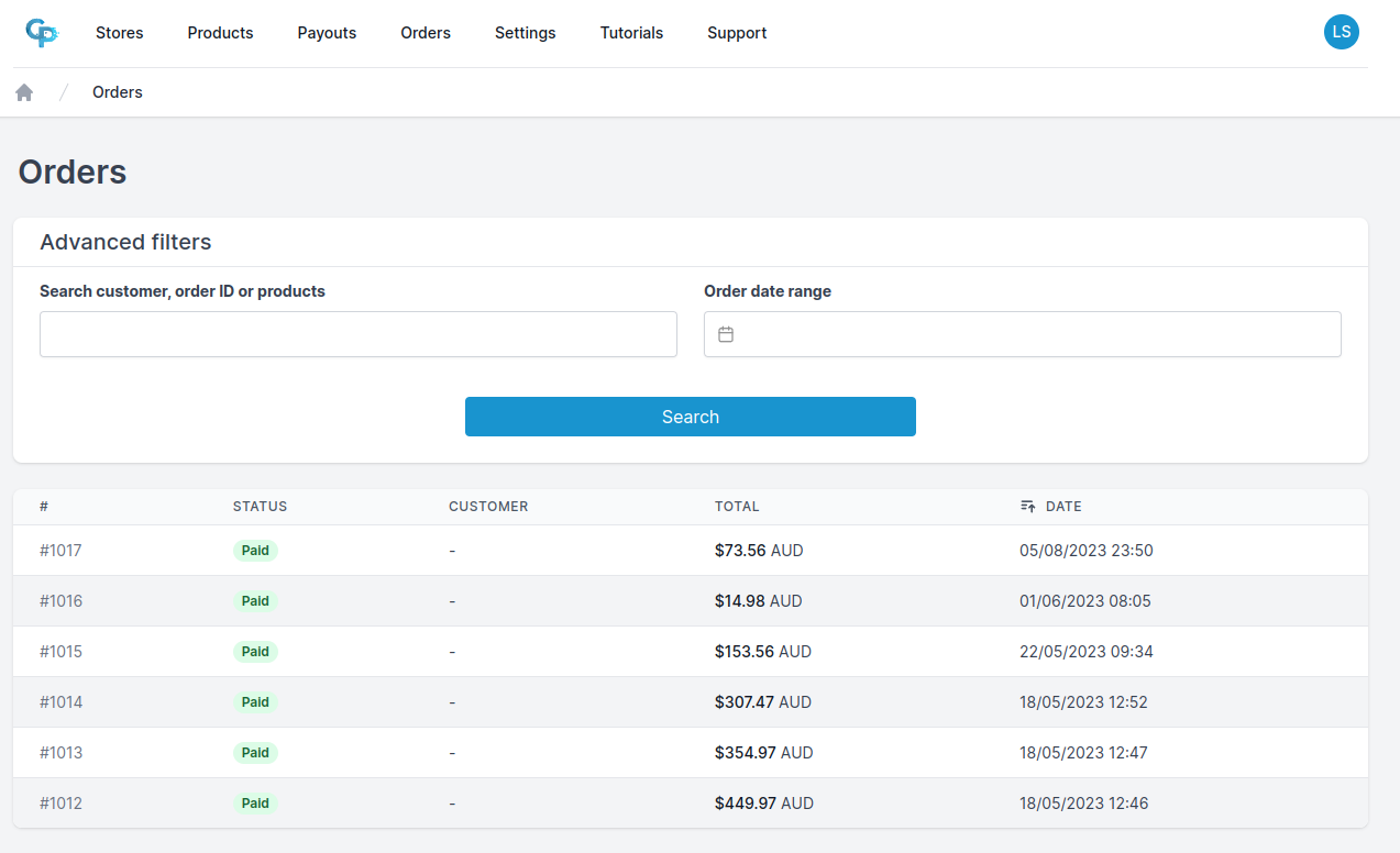 Orders | CollabPay Documentation