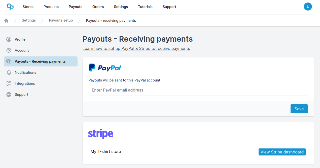 Getting paid via Stripe | CollabPay Documentation