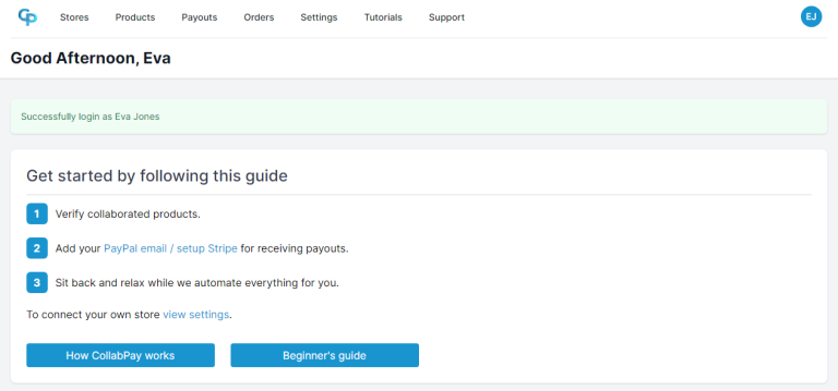 Getting started | CollabPay Documentation