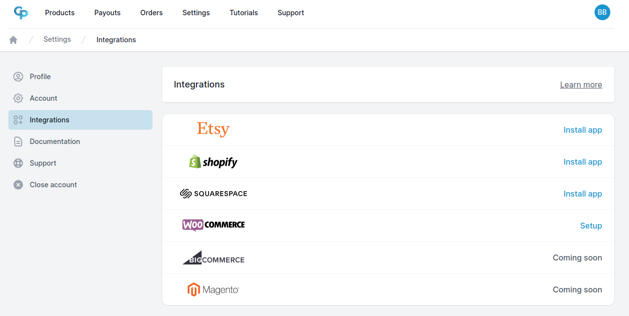 Integrations | CollabPay Documentation