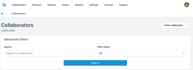 Invitations | CollabPay Documentation