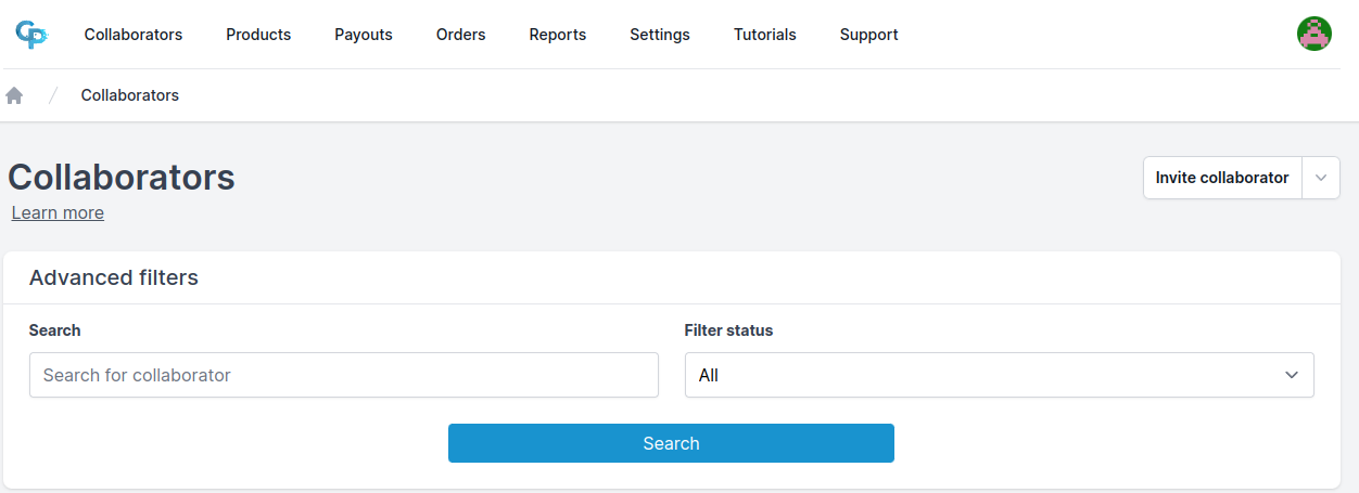 Invitations | CollabPay Documentation